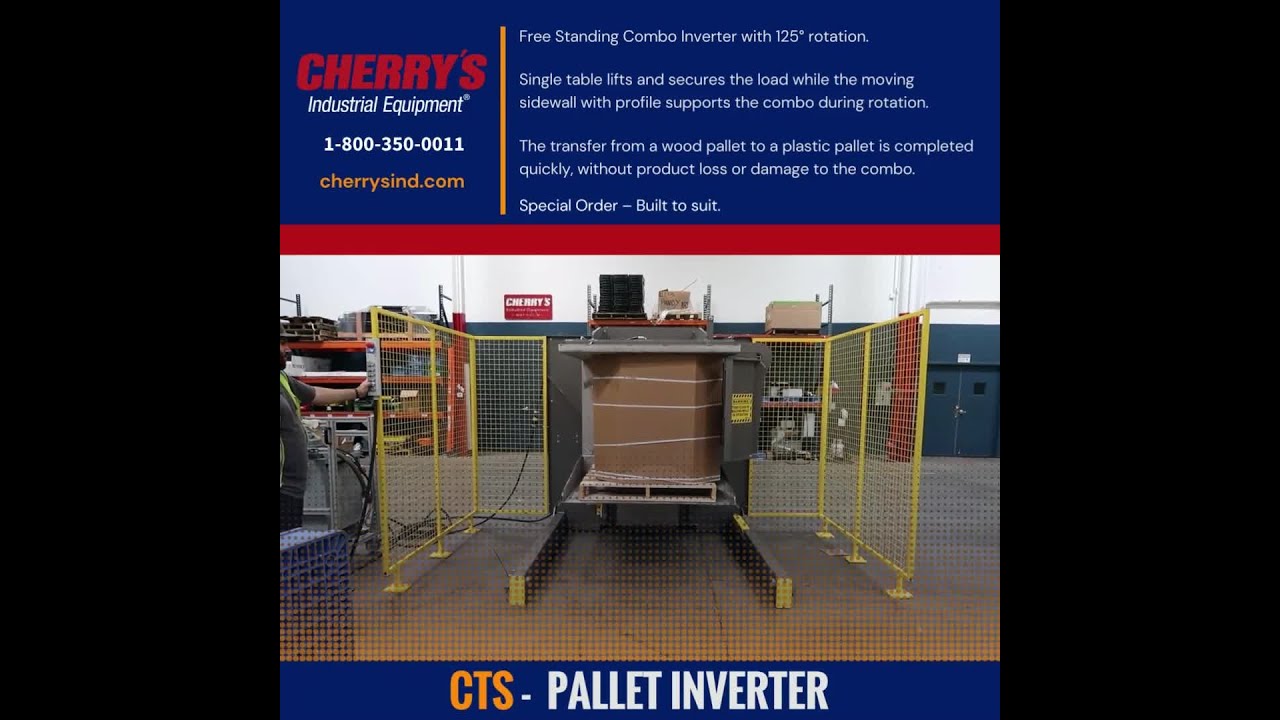 "Revolutionizing Pallet Turning: The Innovative CTS-Pallet Inverter ...