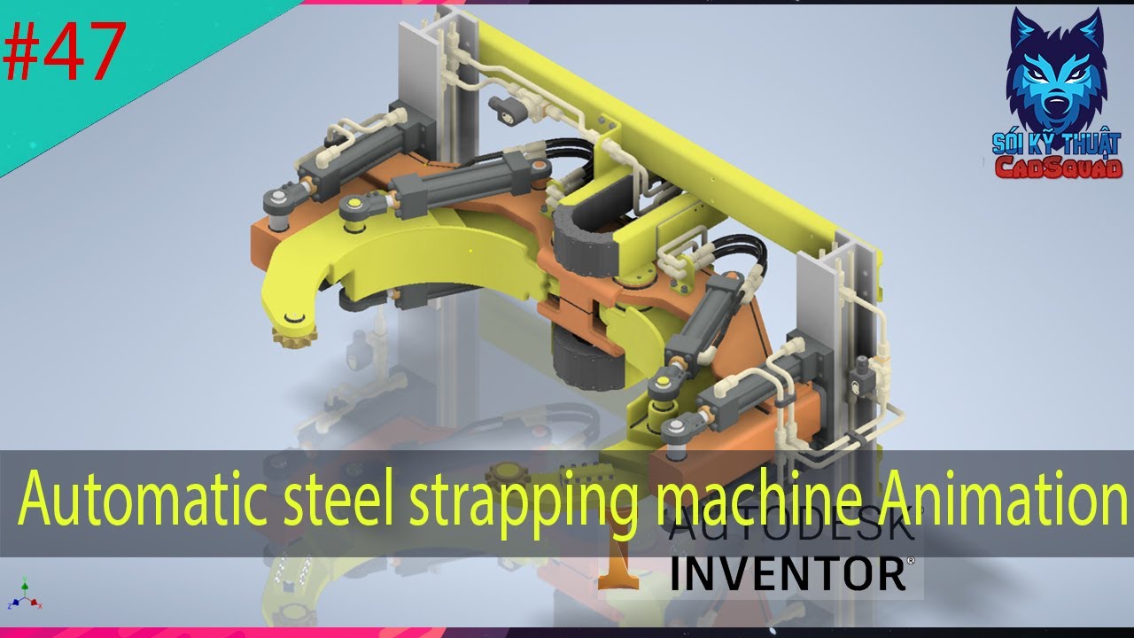 Animated Steel Strapping Machine