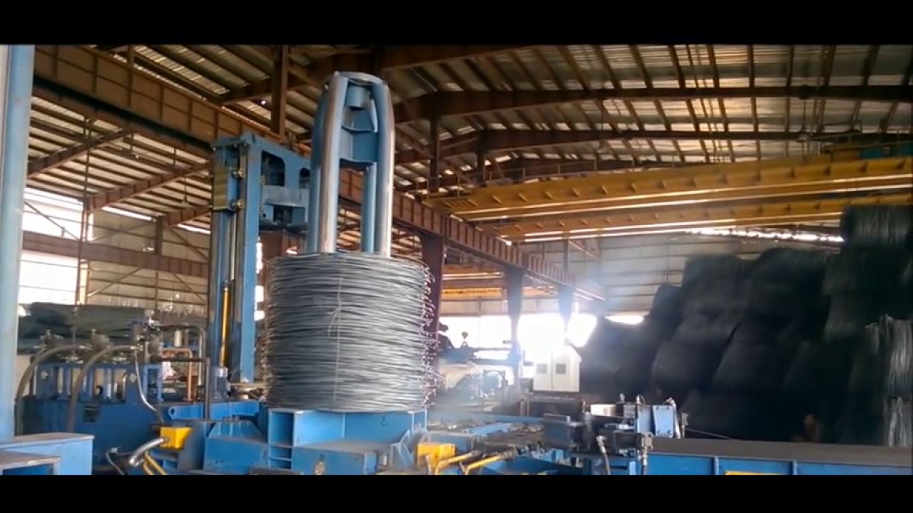 Compacting and Strapping of Wire Rods using Automated Process