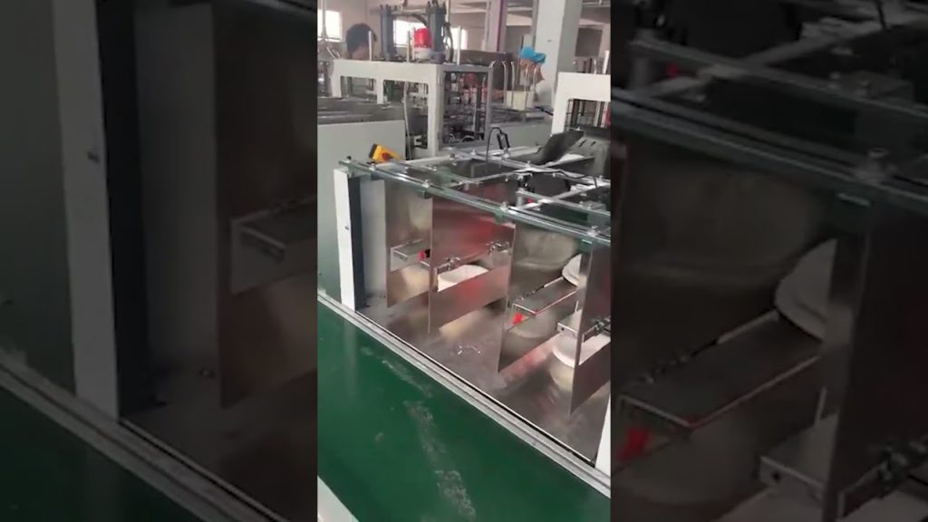 Efficient And Streamlined Paper Plate Manufacturing Process Upender 