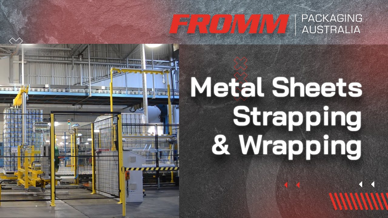 Strapping and Wrapping for Metal Sheets