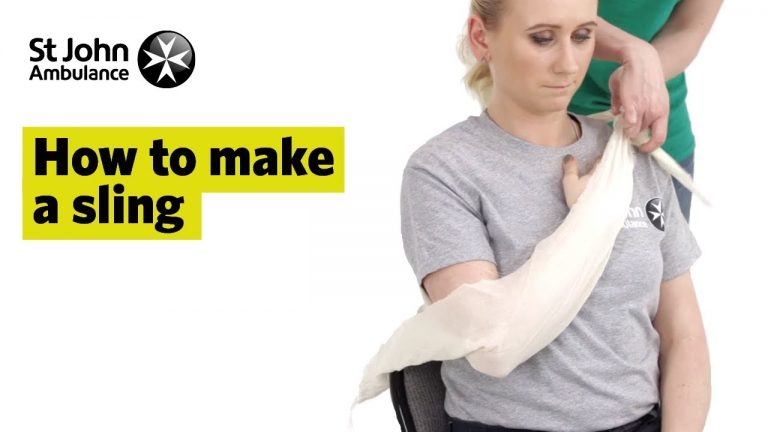 Creating Effective First Aid Slings: A Step-by-Step Guide by St John ...