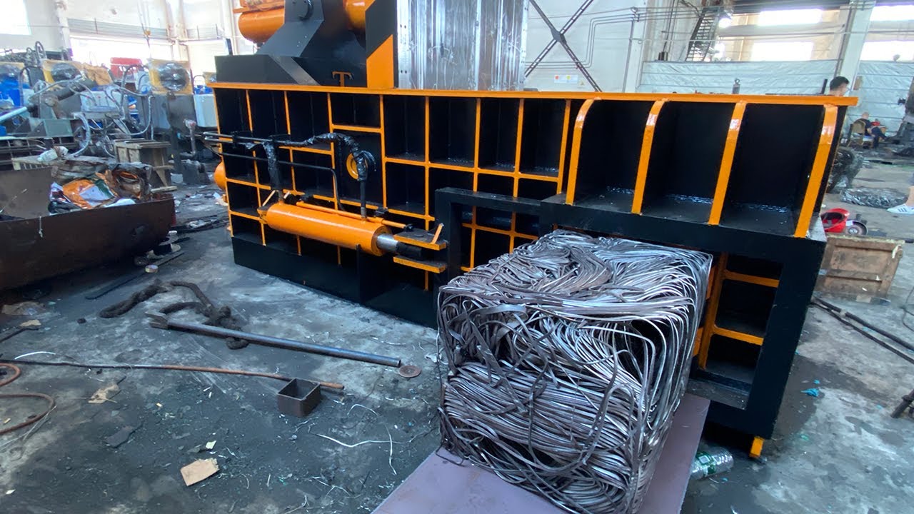 Aluminum Cans Baler Manufacturing Facility