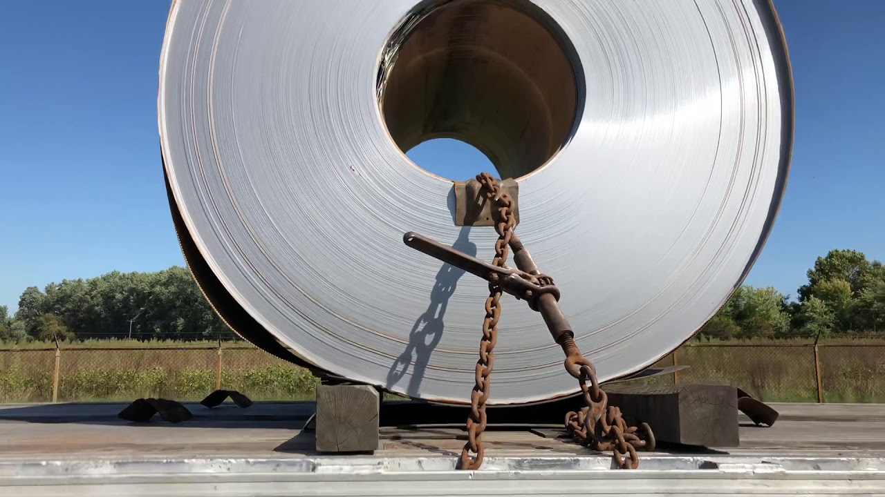 Trucking Tips: Properly Loading a Stainless Steel Coil