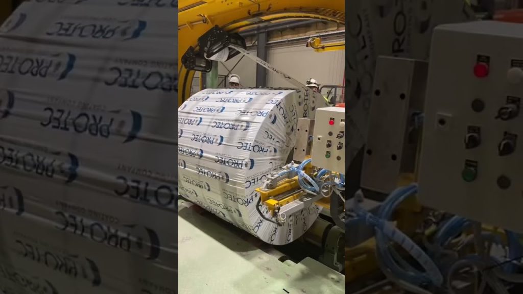 Steel Coil Wrapping Machine with Automatic Function