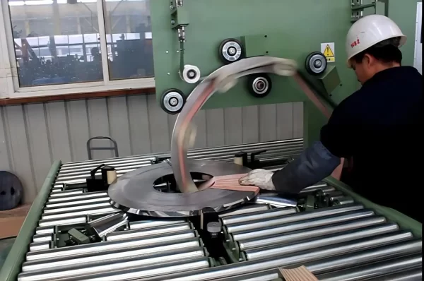 specially designed upending system – coil upender