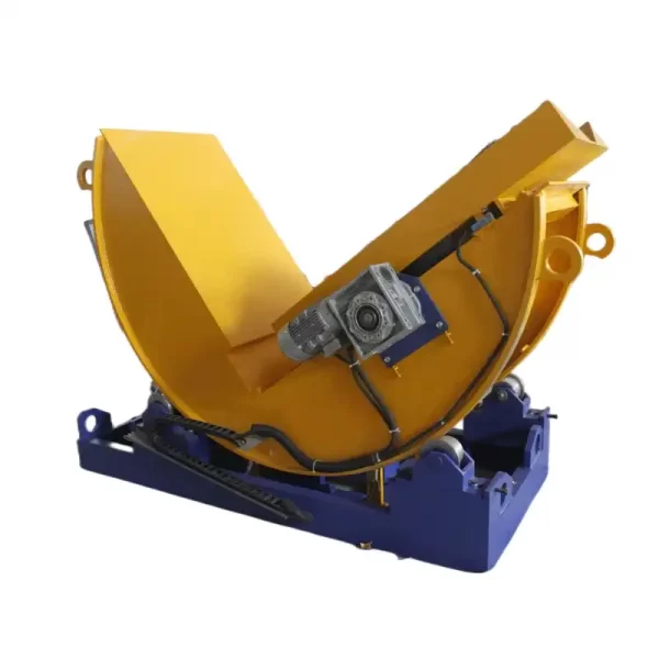 hydraulic upender with sliding table – coil upender